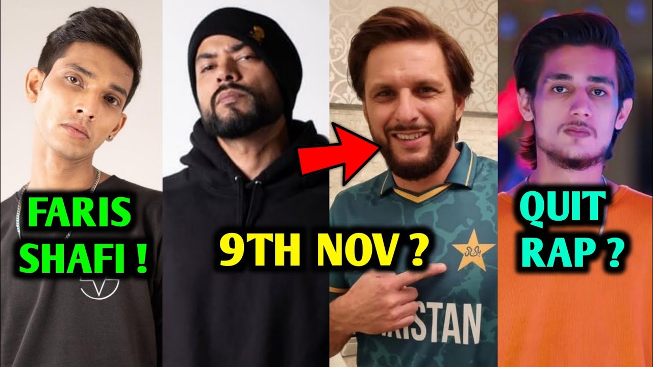 Bohemia Official Anthem For Shahid Afridi 's League | Fadi Quit Rap ...