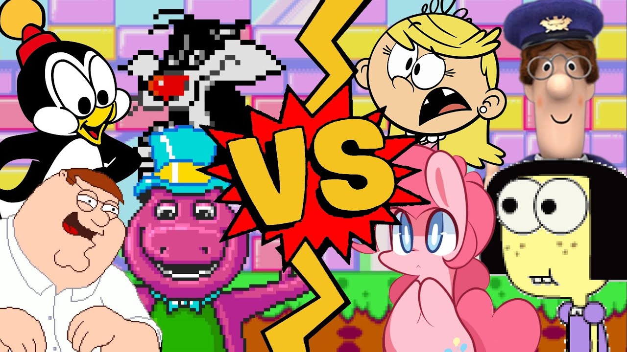 M.U.G.E.N Battles | Sylvester/Chilly Willy/Barney/Peter vs Postman Pat ...