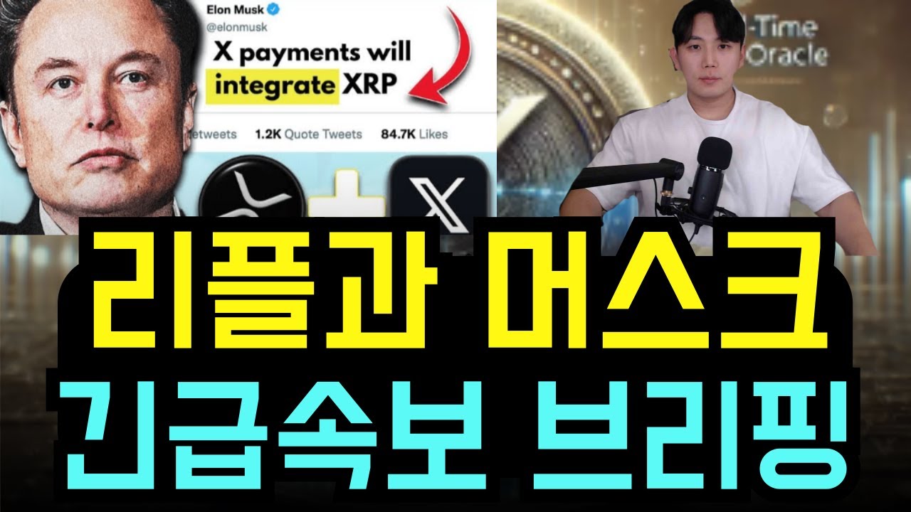 리플 코인 긴급속보 브리핑 일론머스크와 리플코인 Xrp 신의 한수 리플목표가 리플호재 리플전망 리플코인목표가 리플코인호재 리플코인전망 Youtube