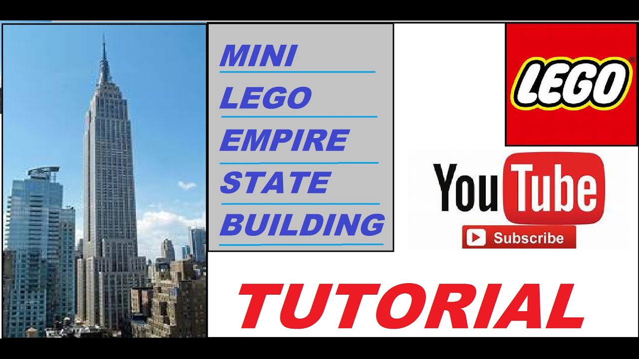 How to build mini empire state building. - YouTube