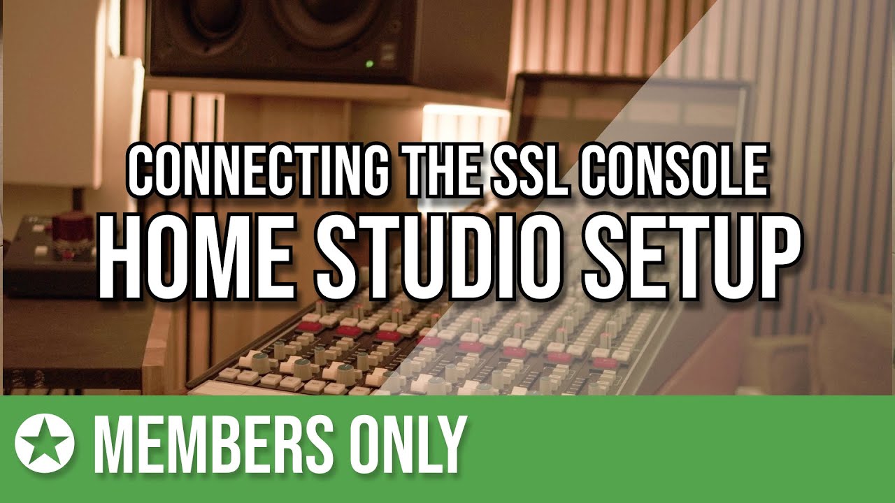 Connecting the Mini SSL to my new Interface - YouTube