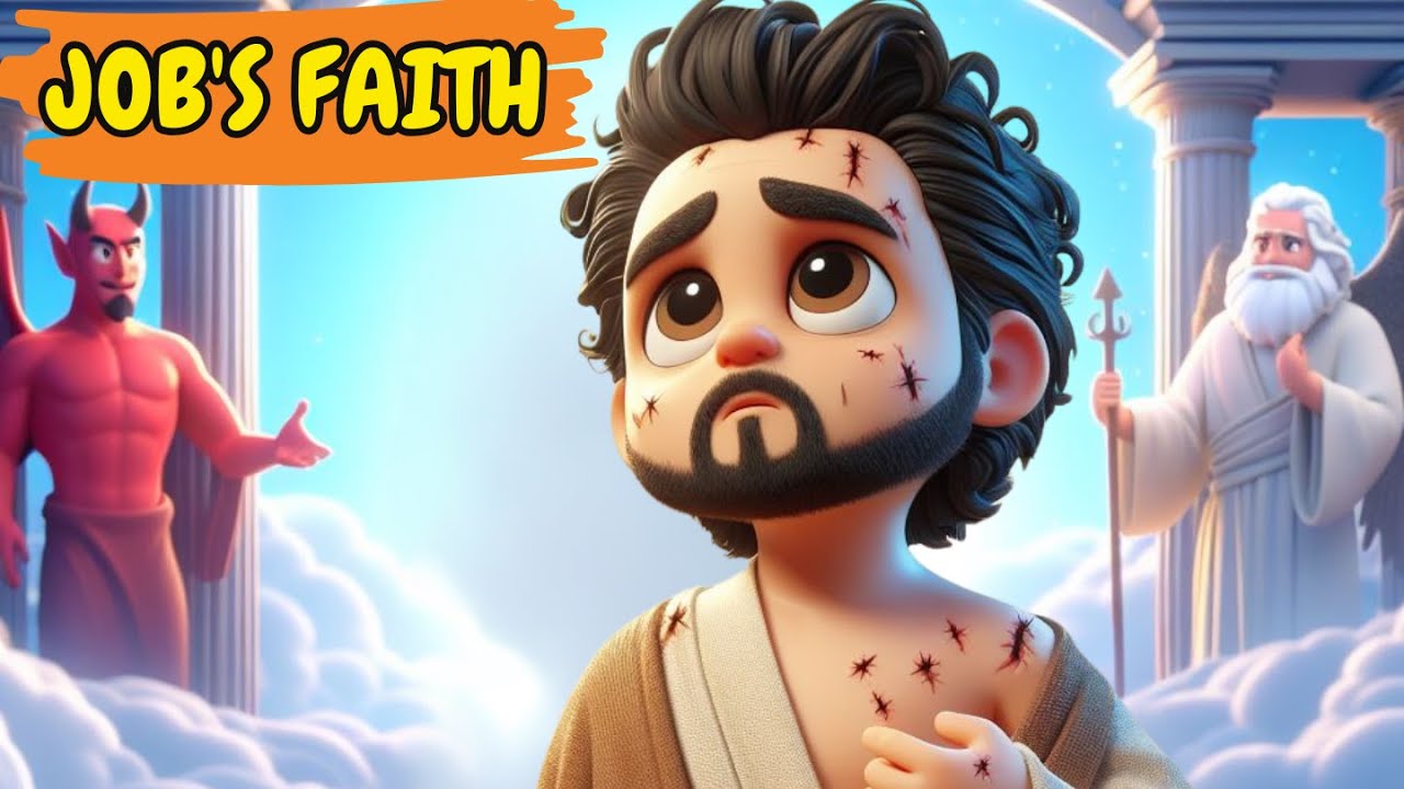 THE STORY OF JOB: A Bible Story for Kids About Faith and Trust in God ...