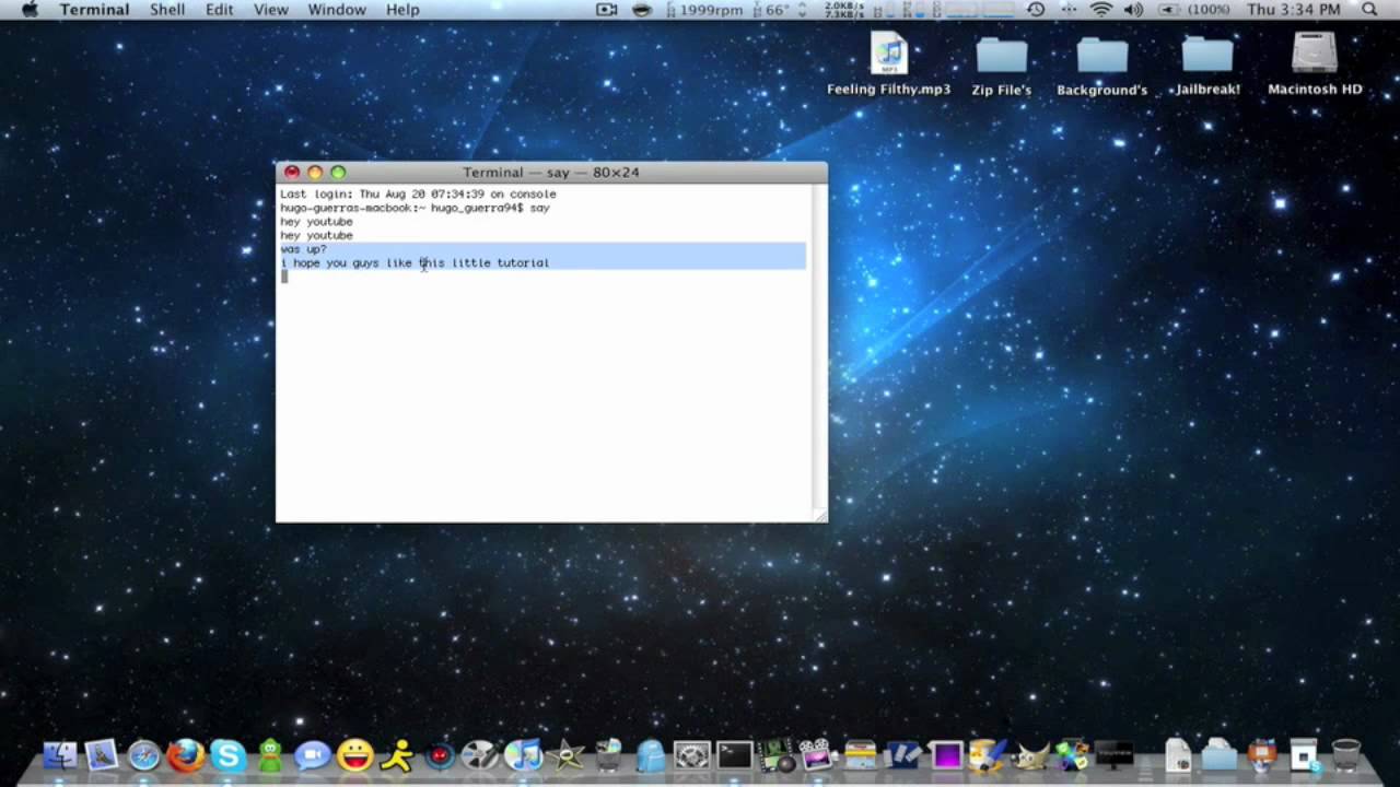 How To make your Mac Talk (easiest way) - YouTube