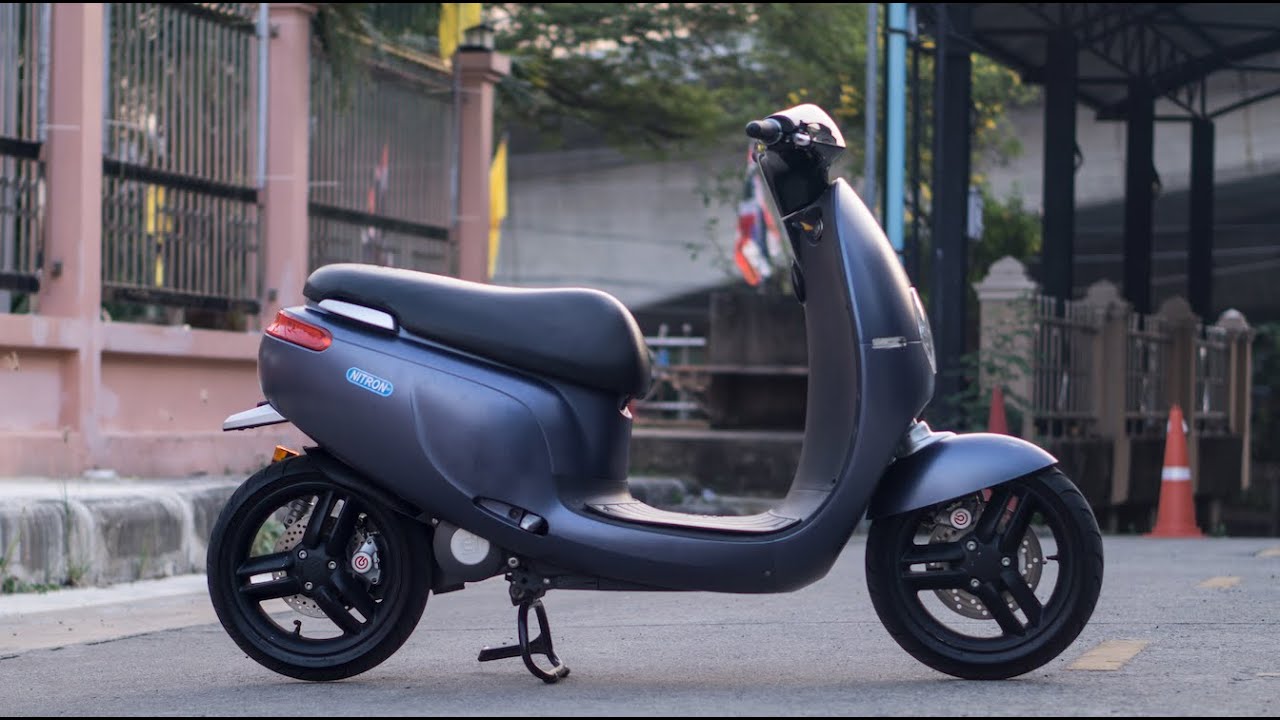 Night Ride with ECOOTER E1R 4200W 64V mid drive still runing on Gopro 7 - YouTube