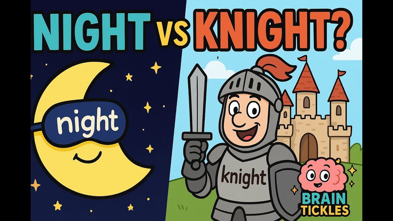 Night vs. Knight: Why Do These Words Sound the Same?! - YouTube