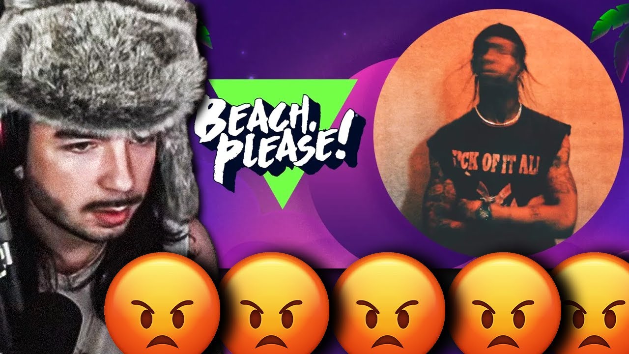 TheRealRed despre TRAVIS SCOTT la BEACH PLEASE - YouTube