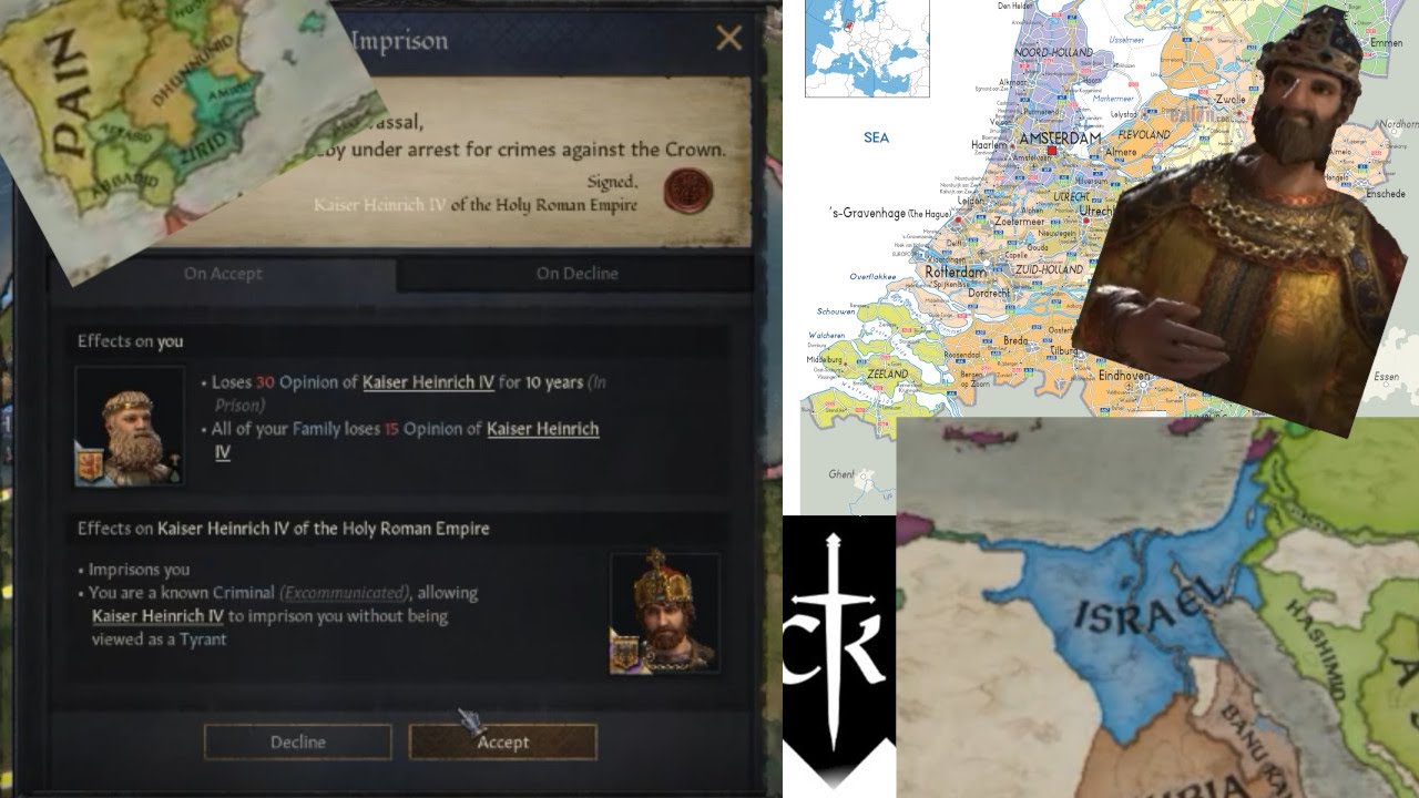 CK3 - The Multiplayer Paradox Mega-Campaign Experience pt.1 - YouTube