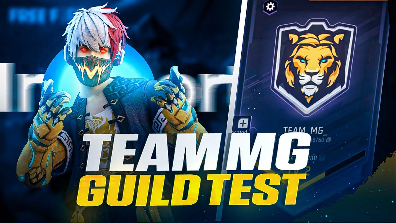 TEAM MG Guild Test Free Fire Telugu Live - Manu Gaming Is Live - Free ...