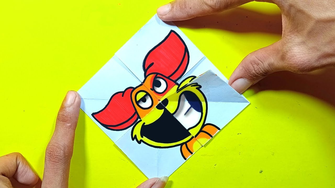 DIY SMILLING CRITTERS ART AND PAPER CRAFTS | Poppy Playtime Chapter 3 ...