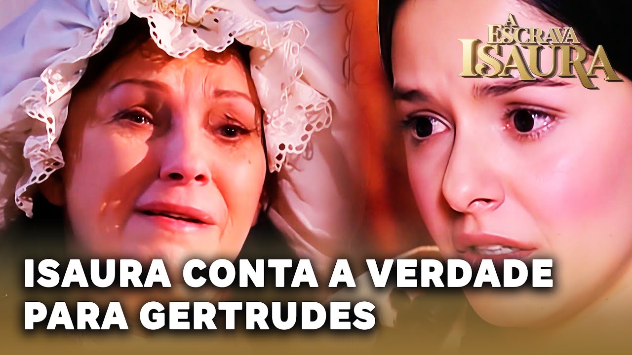 A ESCRAVA ISAURA: Isaura conta a verdade sobre Leôncio para Gertrudes ...