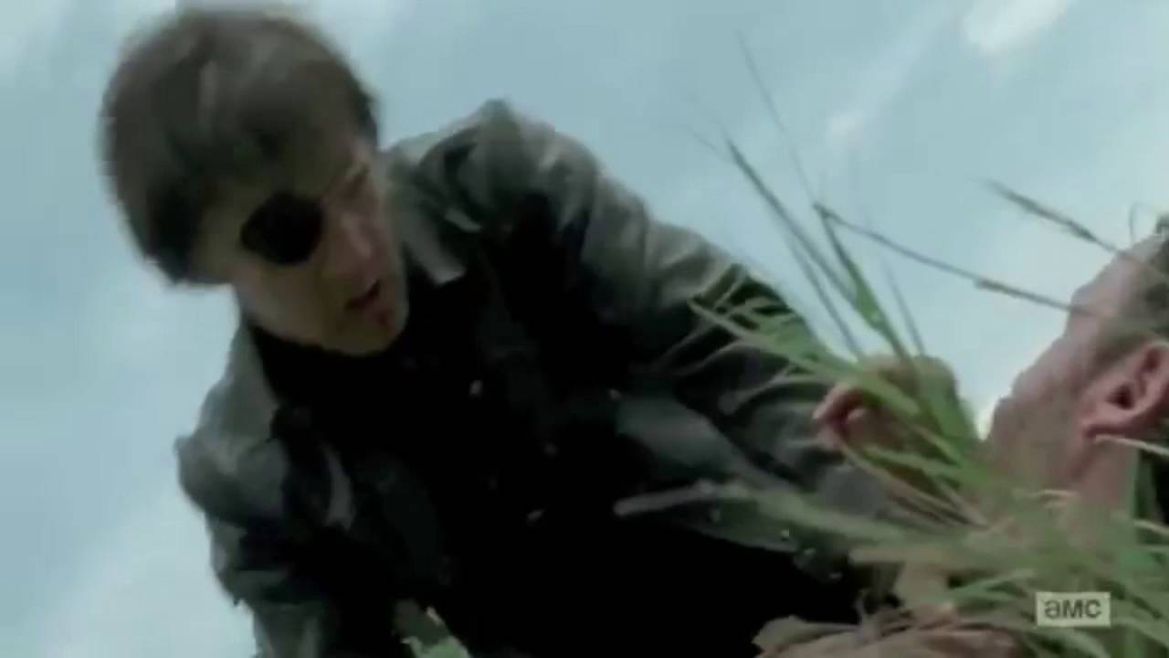 The walking dead Rick Vs The Governor (edited And Extended) - YouTube