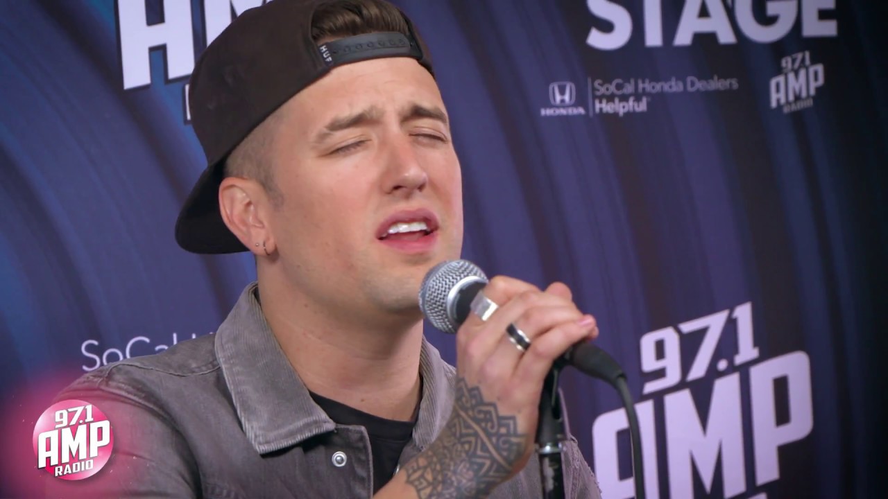 Logan Henderson Performs "Pull Me Deep" at 97.1 AMP Radio - YouTube