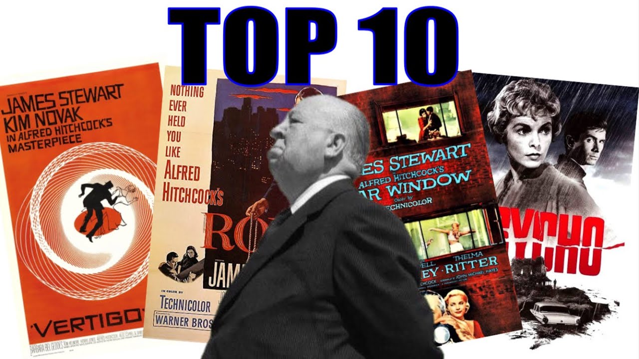 Top 10 Alfred Hitchcock Movies - YouTube