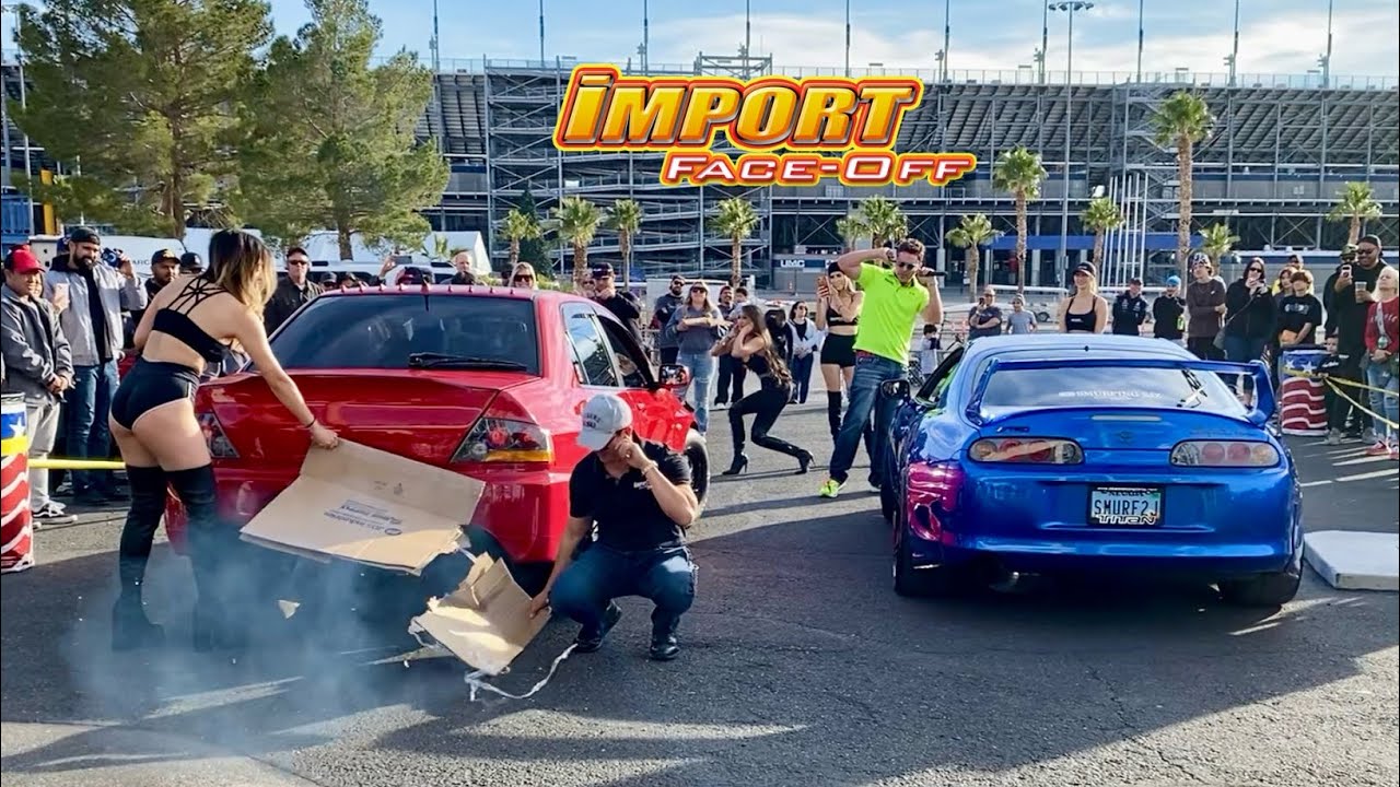 2 Step / Rev Battle IFO Las Vegas, NV 2023 with Supra vs VW vs Mitsu vs ...