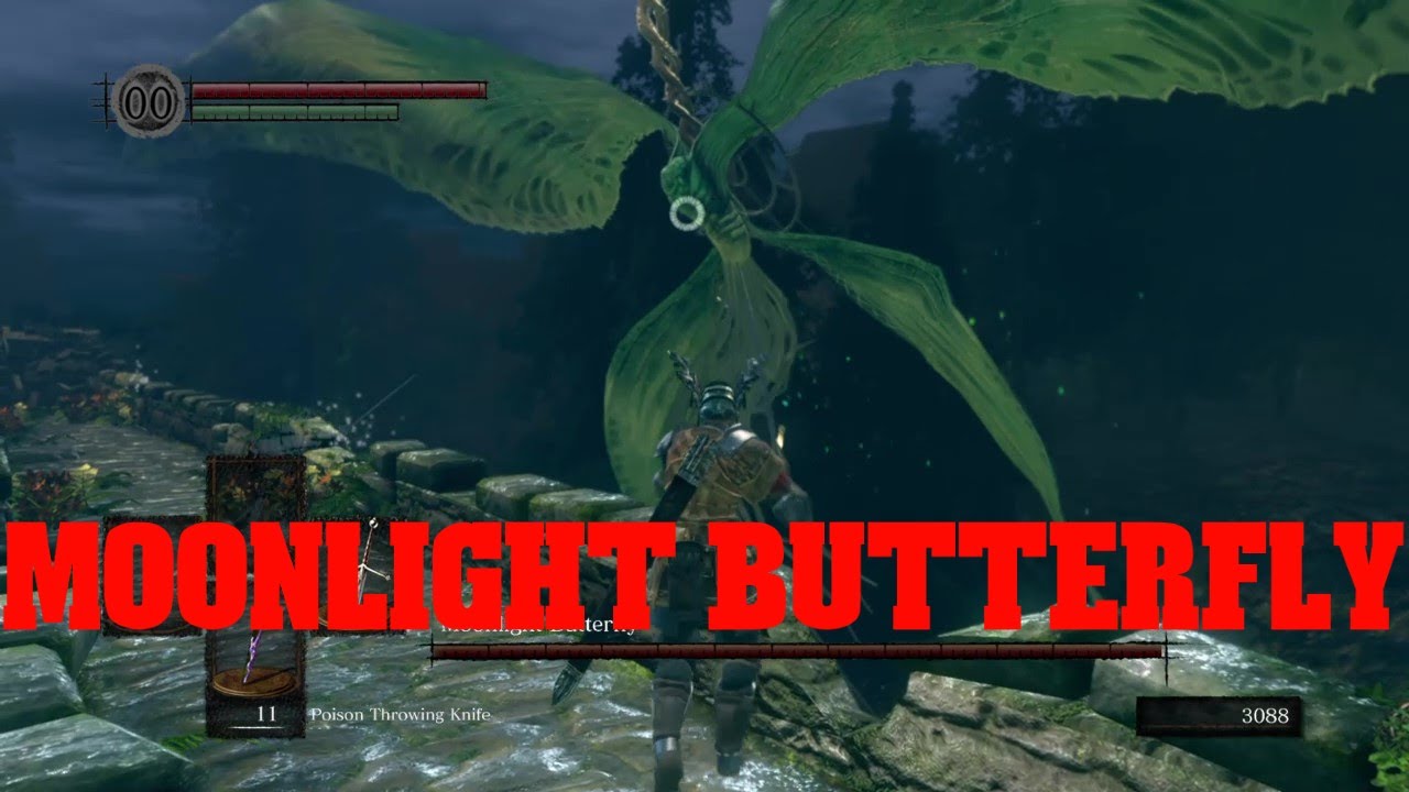 Dark Souls Remastered Moonlight Butterfly Boss Fight - YouTube