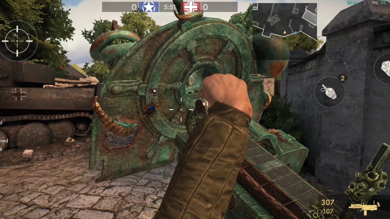 World War Heroes Maxim Minigun Machine Gun 4k Gameplay In Sony Xperia 5 ...