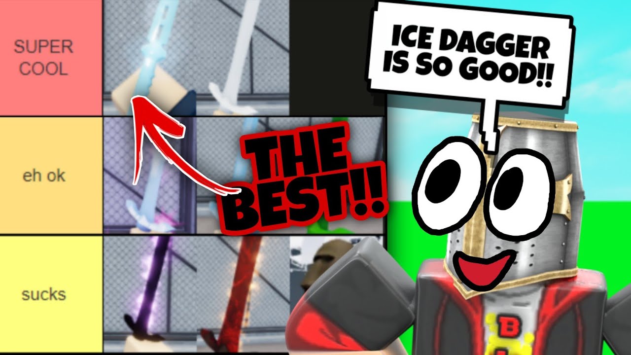 RATING ALL Roblox Arsenal Dev Melees (Tier List) - YouTube