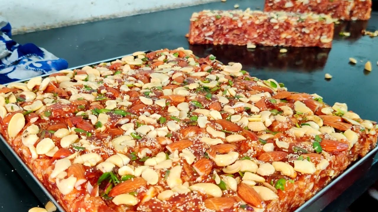 First Night Special Sweets Madugula Halwa Recipe | Oldest Maida Sweet ...