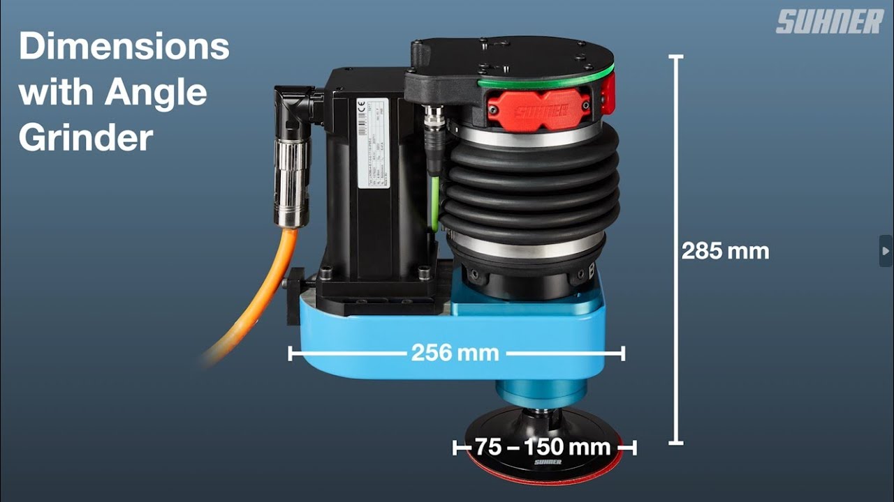 EFC-02 the most compact active compliance device for robotic grinding ...