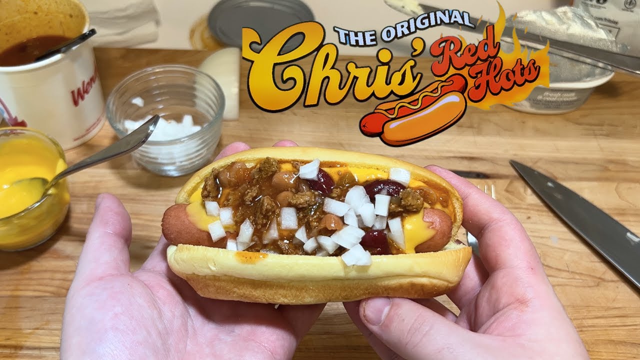 Making Chris' Red Hots Famous Chili Dogs At Home - YouTube