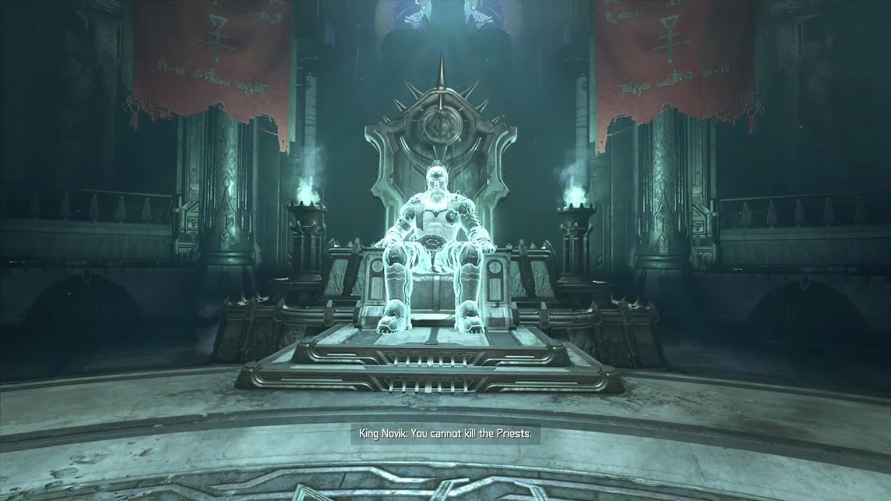 Doom Eternal: part 5 ,The Slayer meets King Novik - YouTube