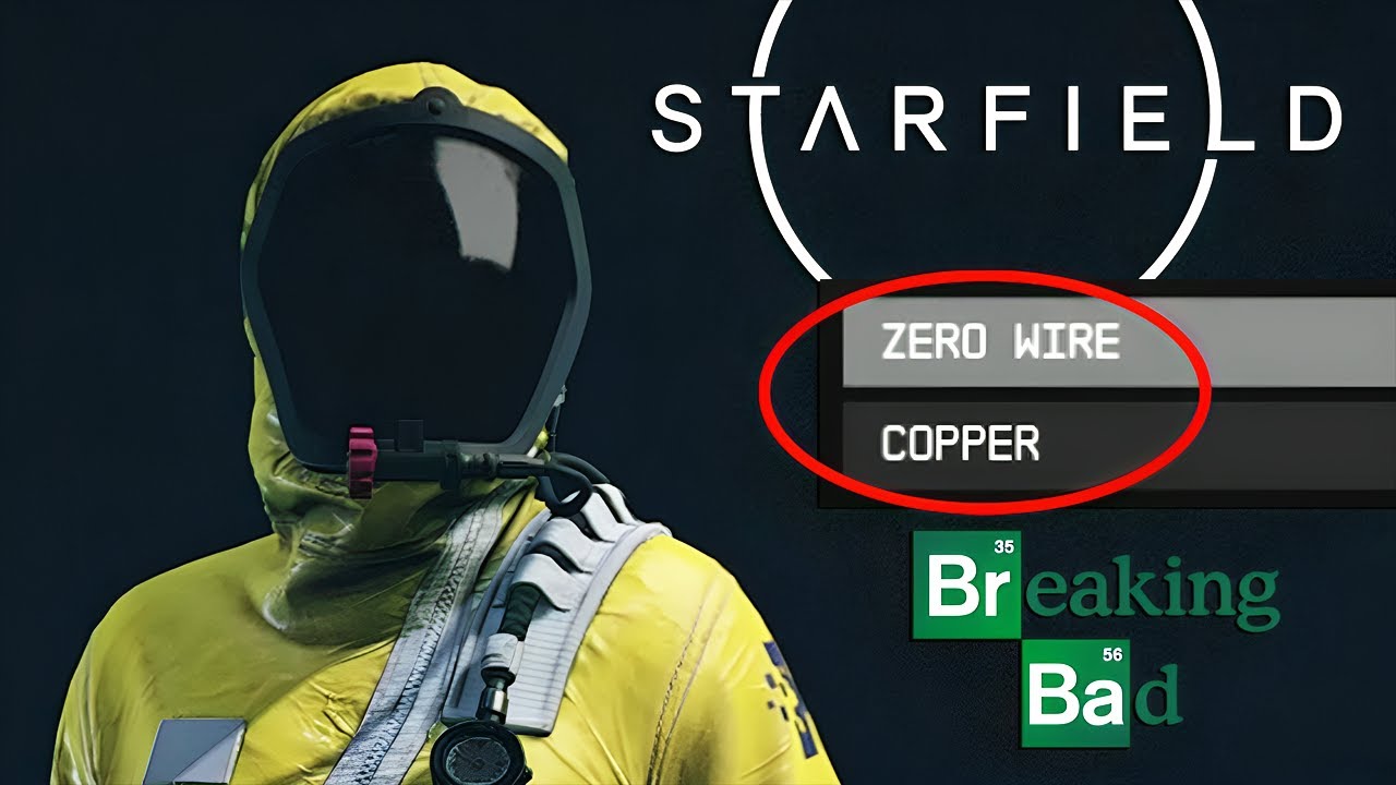 Starfield Breaking Bad Easter Egg - YouTube