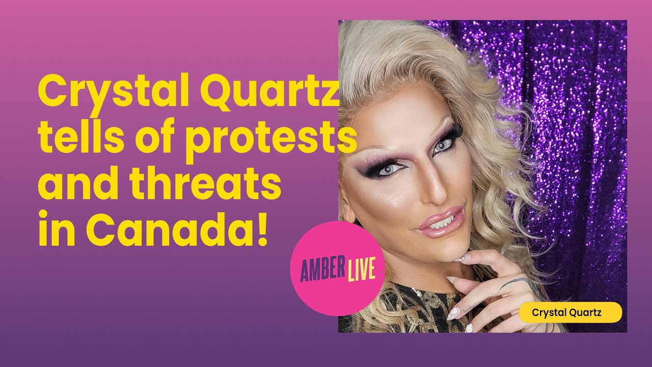 Crystal Quartz tells Amber about the protests and the threats made ...