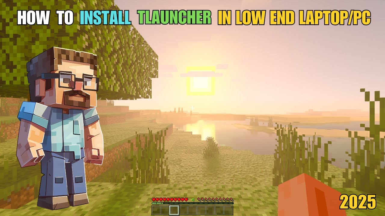 HOW TO INSTALL TLAUNCHER IN LOW END PC | MINECRAFT - YouTube