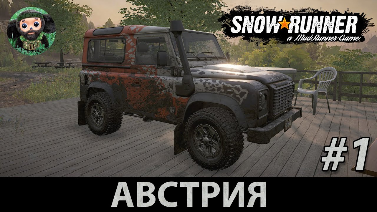 Snow Runner : Австрия #1 | Сезон 14 | DLC | Land Rover Defender 90 ...
