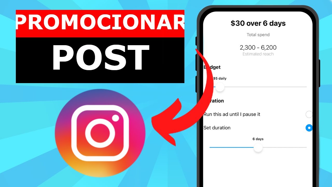 Como PROMOCIONAR una PUBLICACION en INSTAGRAM Sin PAGAR 🤔 - YouTube