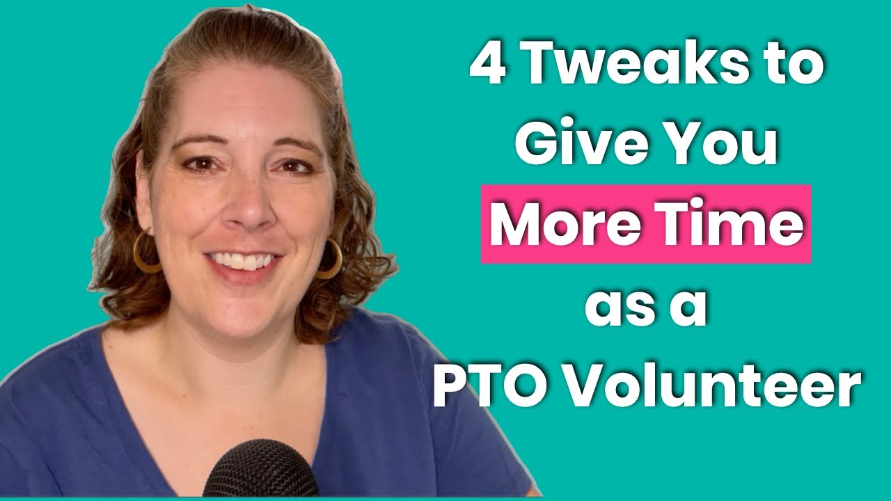 Genius Time Management Tips for PTO Volunteers - YouTube