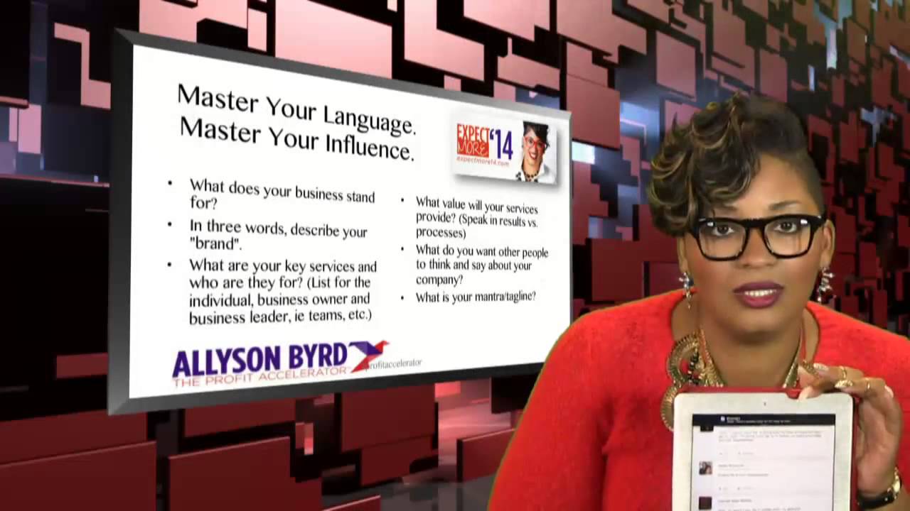 Money Movement LIVE Session Two with Allyson Byrd, Profit Accelerator ...