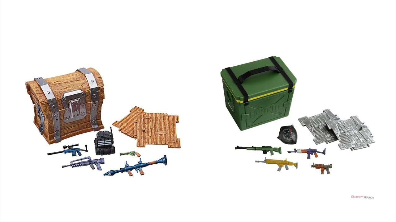 Unboxing Fortnite Loot Battle Box and Showing Fornite chest - YouTube