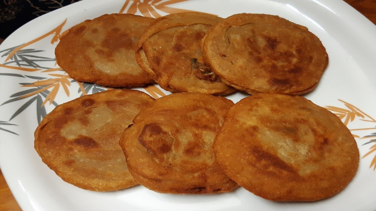 Chicken Coin Parotha | How to make Chicken Paratha | Chicken Filling ...