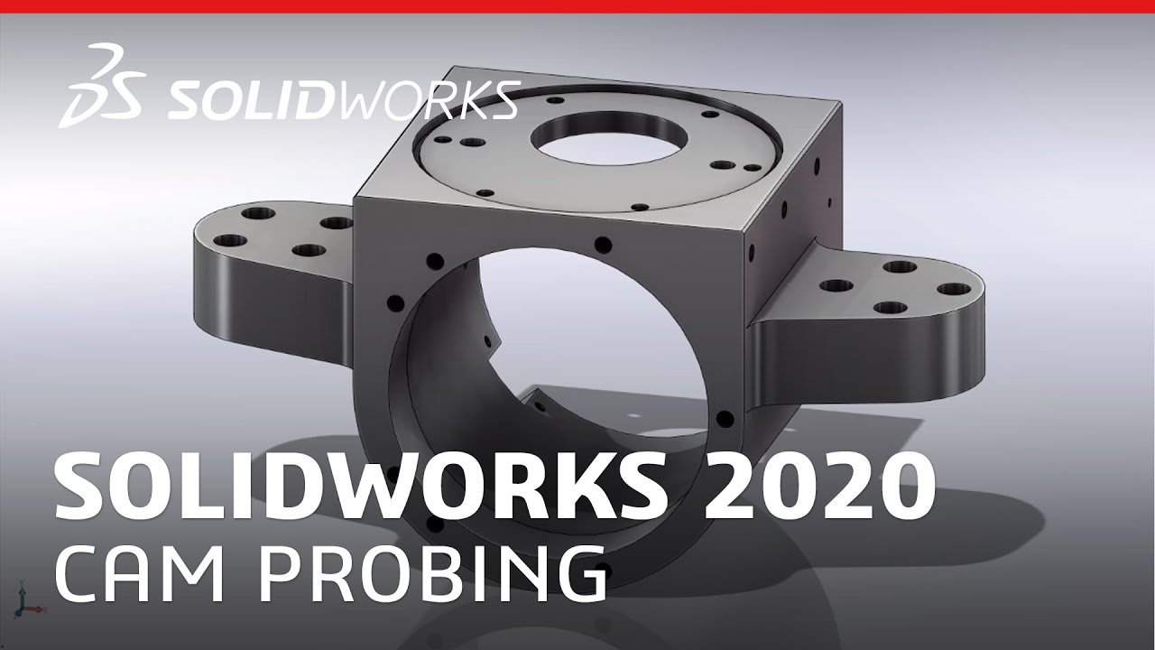What S New In Solidworks 2020 Cam Probing Youtube