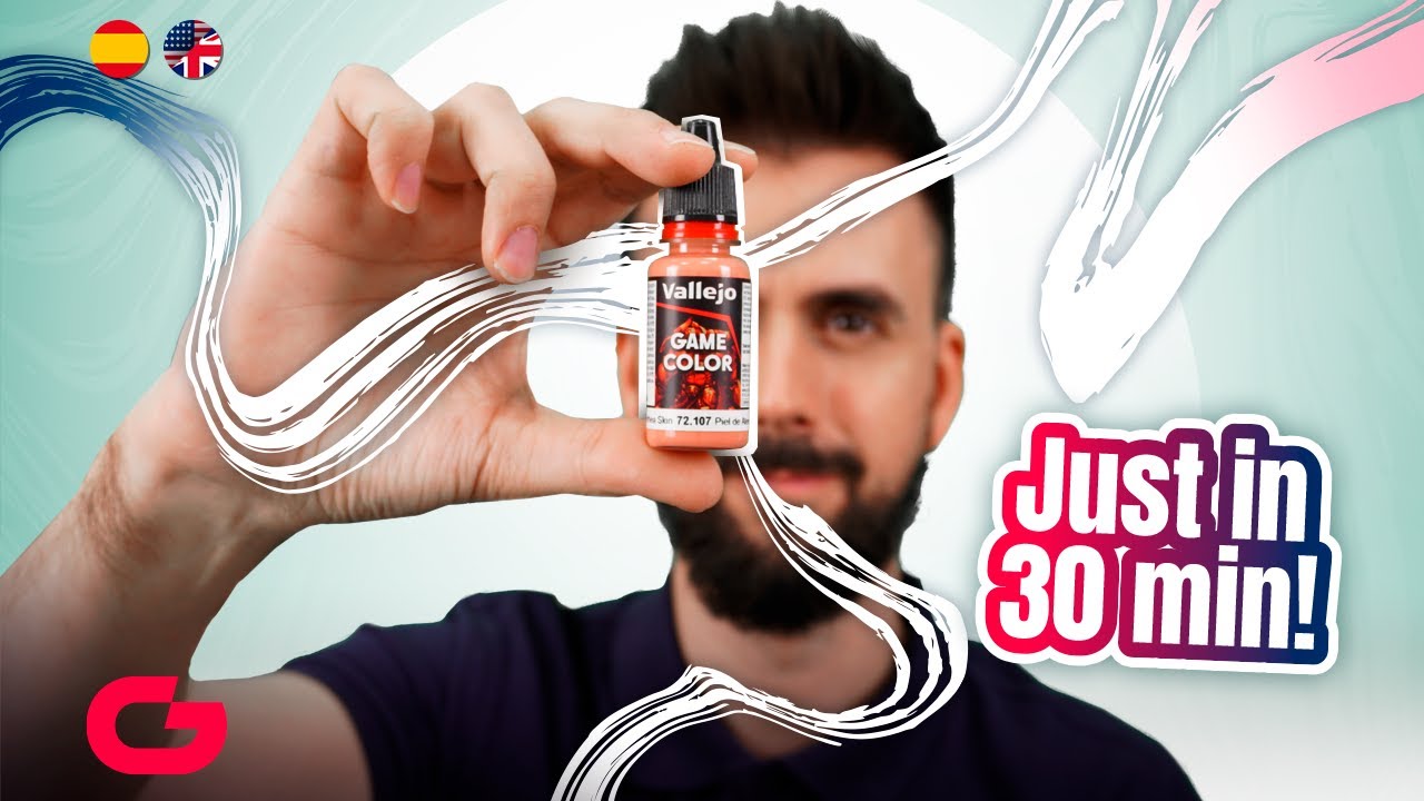 How to paint SKIN using NEW GAME COLOR / Como pintar una PIEL usando la ...