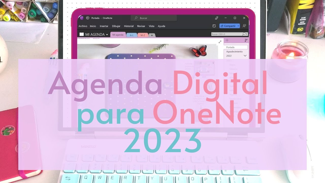 Primeros pasos en la Agenda Digital para OneNote 2023📔 - YouTube