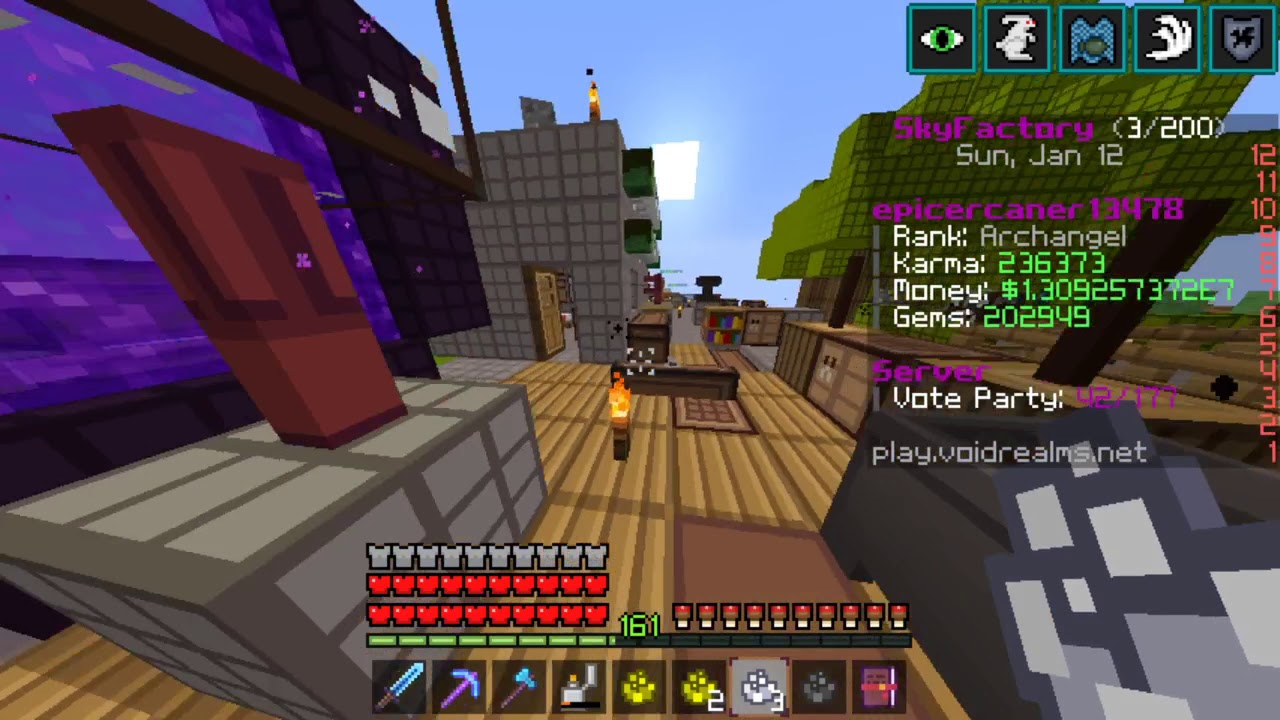 minecraft voidrealms skyfactory zenith #45 - YouTube