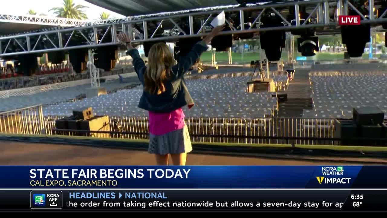 Take a look at the concert venue for the California State Fiar - YouTube