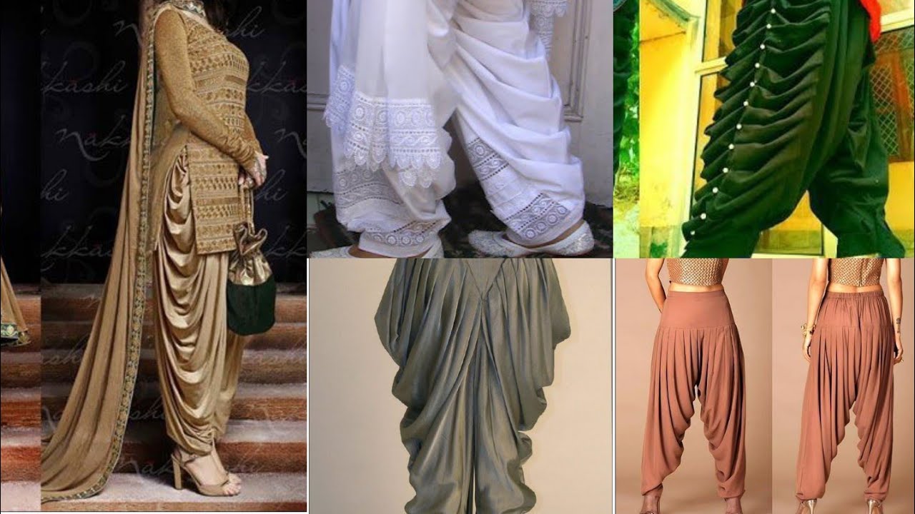 Unique Patiala salwar Tulip shalwar Mohri salwar designs # ...