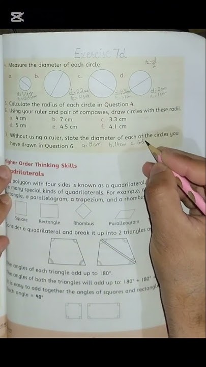 Title:Oxford Countdown Grade 4 Exercise 7D Question 7 Solved ...