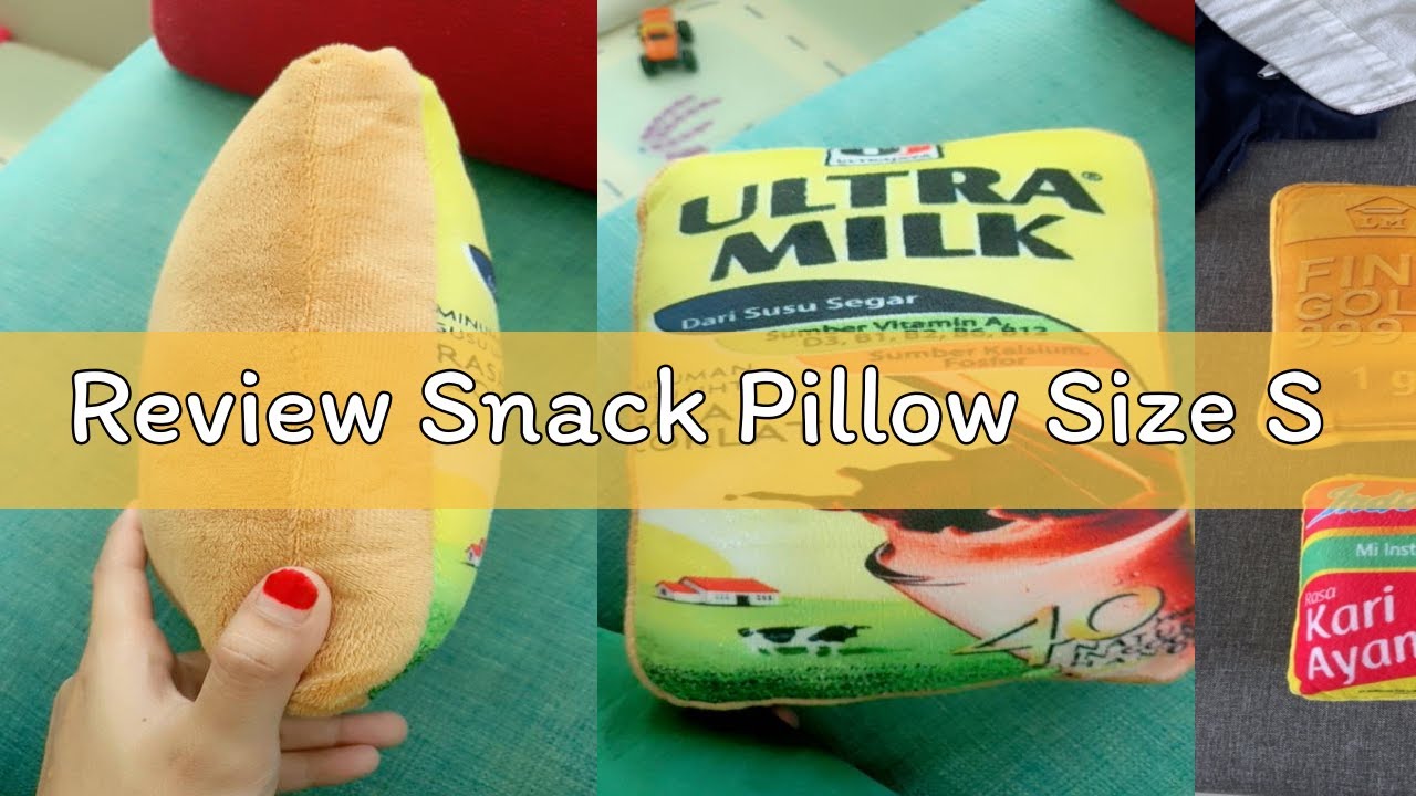 Review Snack Pillow Size S - YouTube