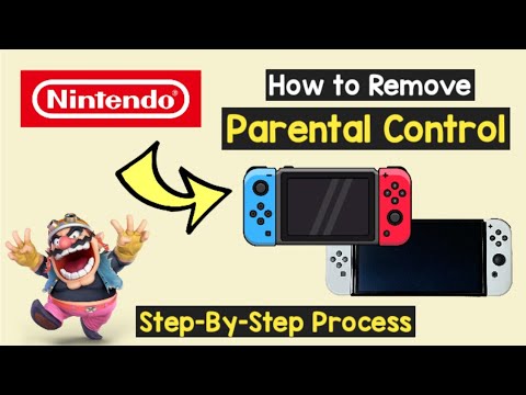 Turn Off & Remove Parental Control Nintendo Switch | Turn Off ...