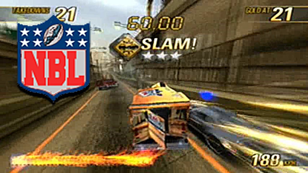 Raging Crash Vehicles, Madden Challenge Bus (Burnout Revenge) - YouTube