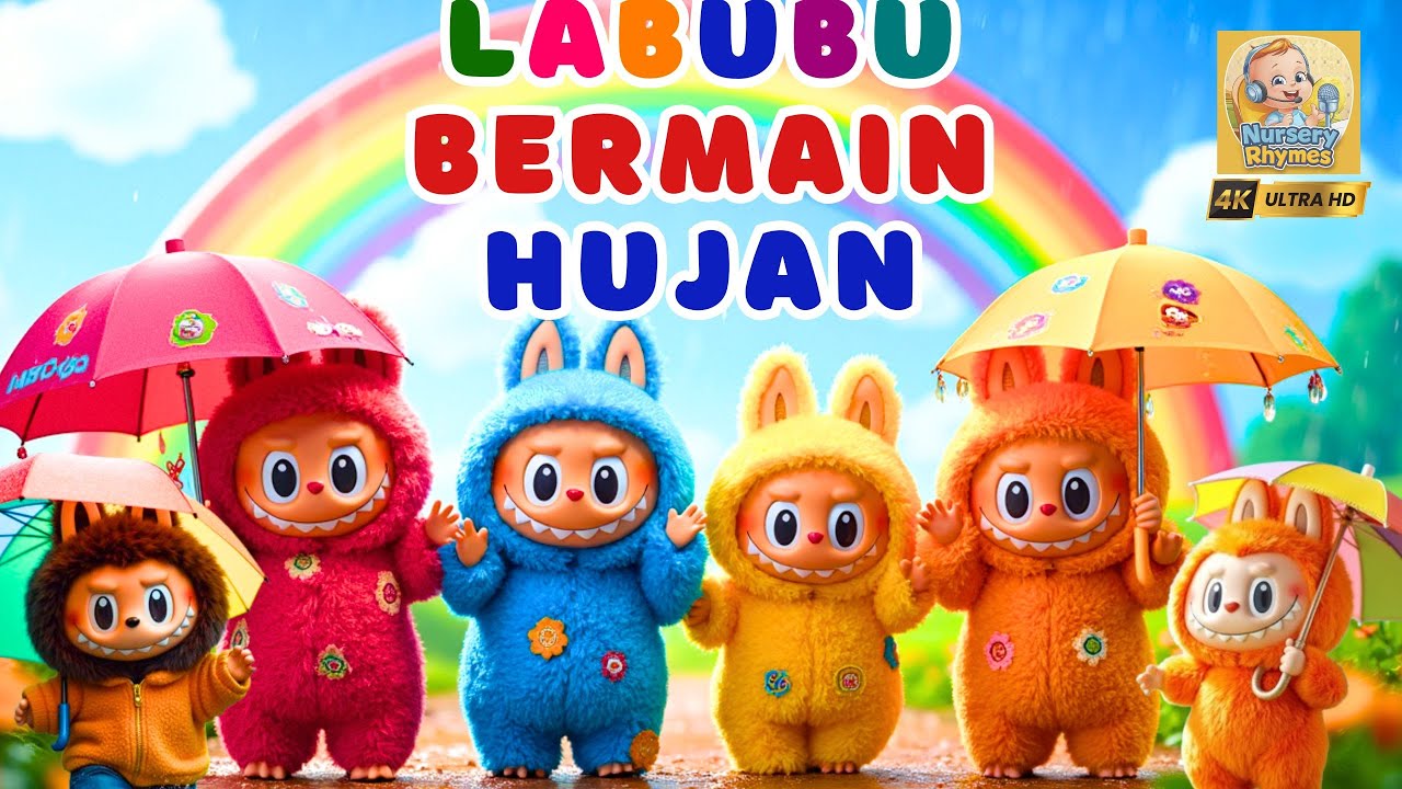 Labubu Bermain Hujan - Nursery Rhymes | Lagu Labubu | Lagu Anak ...