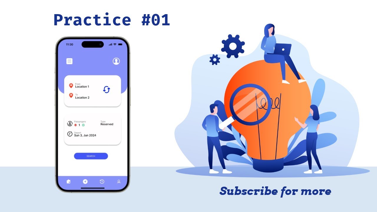 UI Design Practice for Beginners 🎨💡#UIDesign #BeginnerDesign #ui #ux # ...