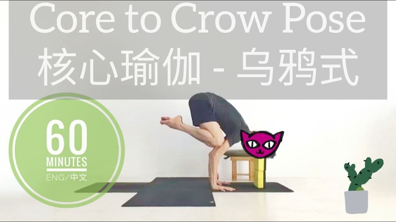 60 minutes Arm Balance Yoga to Crow variations | 手平衡瑜伽 学习乌鸦式 | Yoga ...
