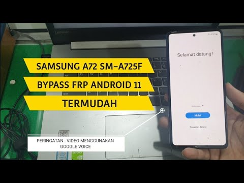 BYPASS FRP SAMSUNG A72 SM-A725F ANDROID 11 | ಬೈಪಾಸ್ frp samsung a72 ...