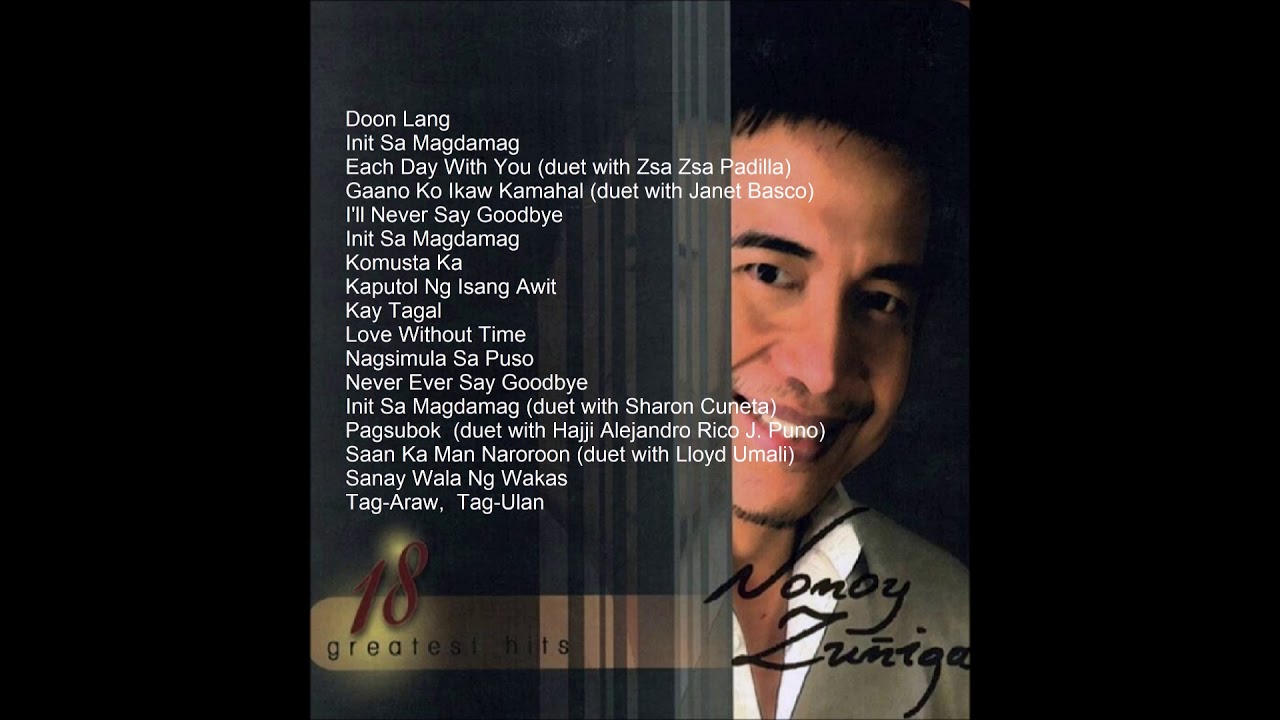 NoNoy Zuniga Greatest Hits - YouTube
