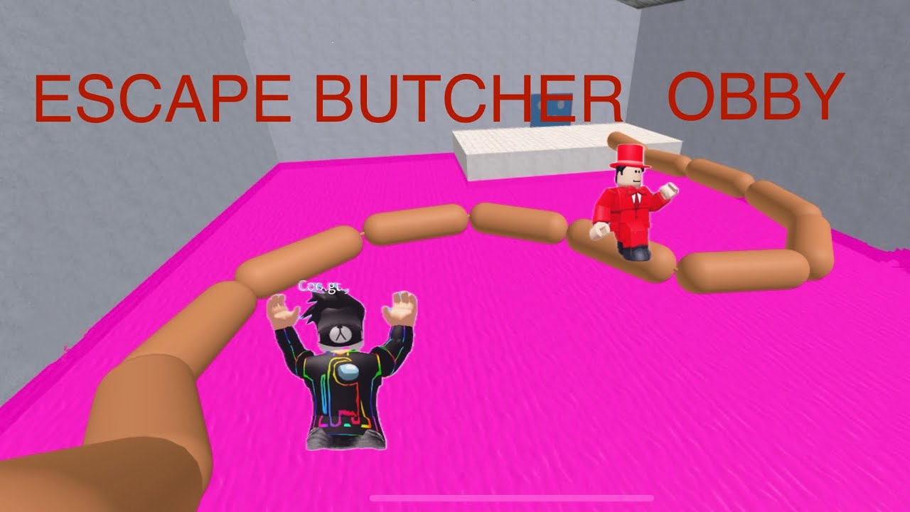 Escape Butcher Obby Race!! (Part 1) | Roblox - YouTube